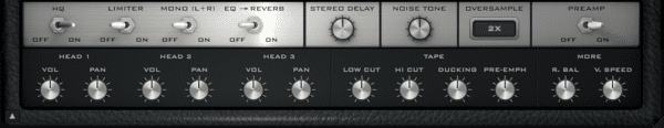Outer Space - Vintage Tape Echo Plugin (VST, AU, AAX) - AudioThing