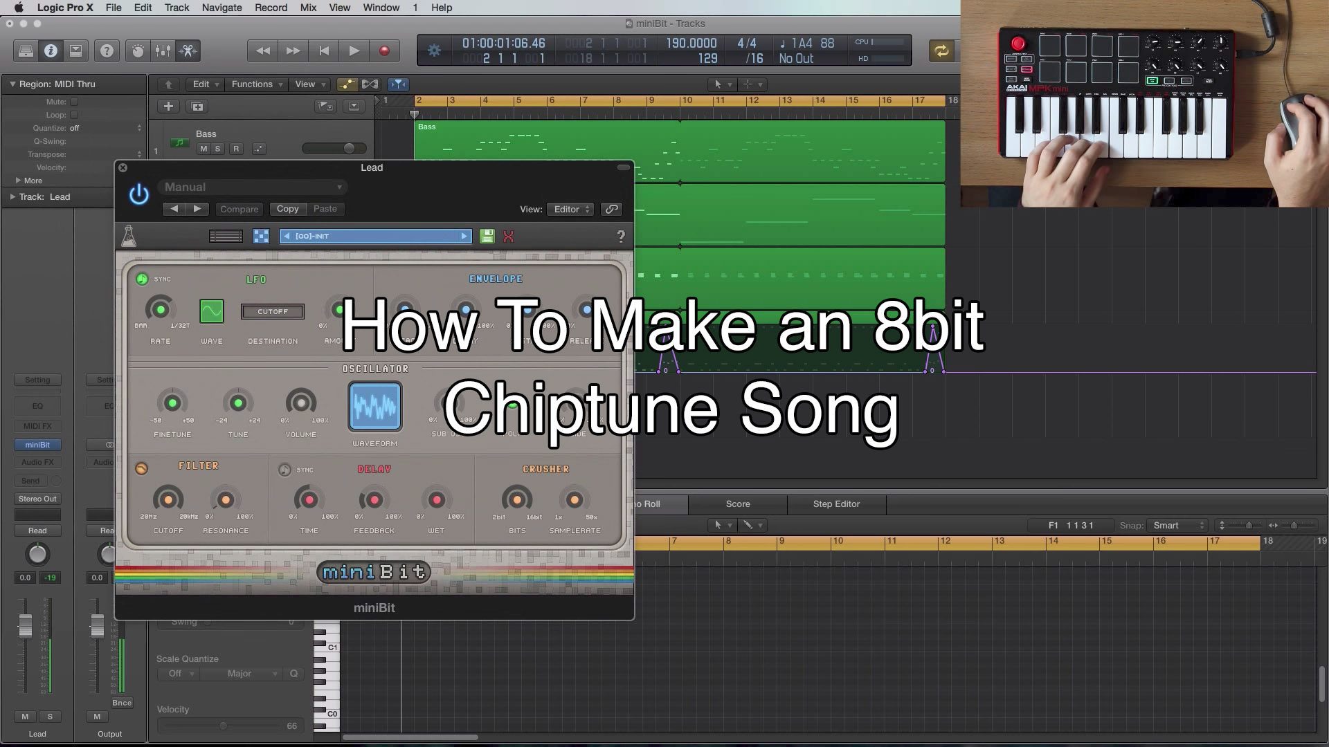 How To Make A 8bit Chiptune Song Tutorial Audiothing