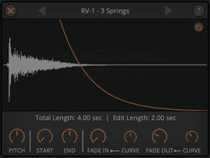 Springs - Vintage Spring Reverb Plugin with Baxandall EQ (VST, AU, AAX)