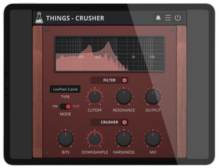 Things Crusher - Filter and Bit Crusher Plugin - AudioThing
