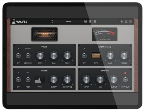 Valves - Vintage Tube Emulation Plugin (VST, AU, AAX) - AudioThing