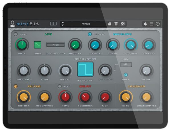 miniBit - 8-bit / Chiptune Plugin (VST, AU, AAX) - AudioThing