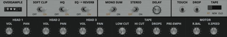 Outer Space - Vintage Tape Echo Plugin (VST, AU, AAX) - AudioThing
