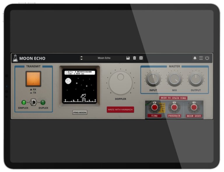 Moon Echo - Moon Bounce and Experimental Delay - Hainbach